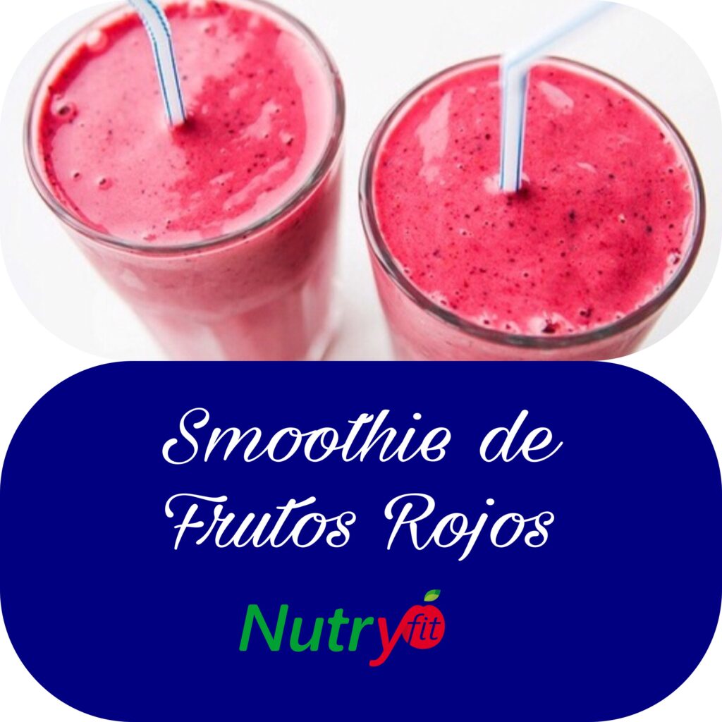 Smoothie de frutos rojos. - Nutryfit - Nutricionista en Bogotá - Diana ...