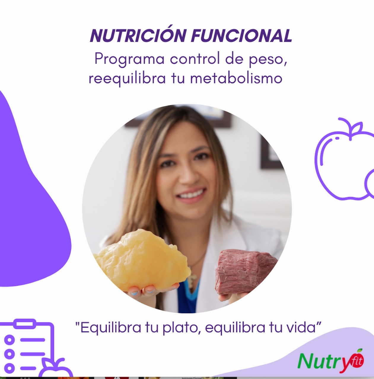 Programas nutricionales - Nutryfit - Nutricionista en Bogotá - Diana Rojas